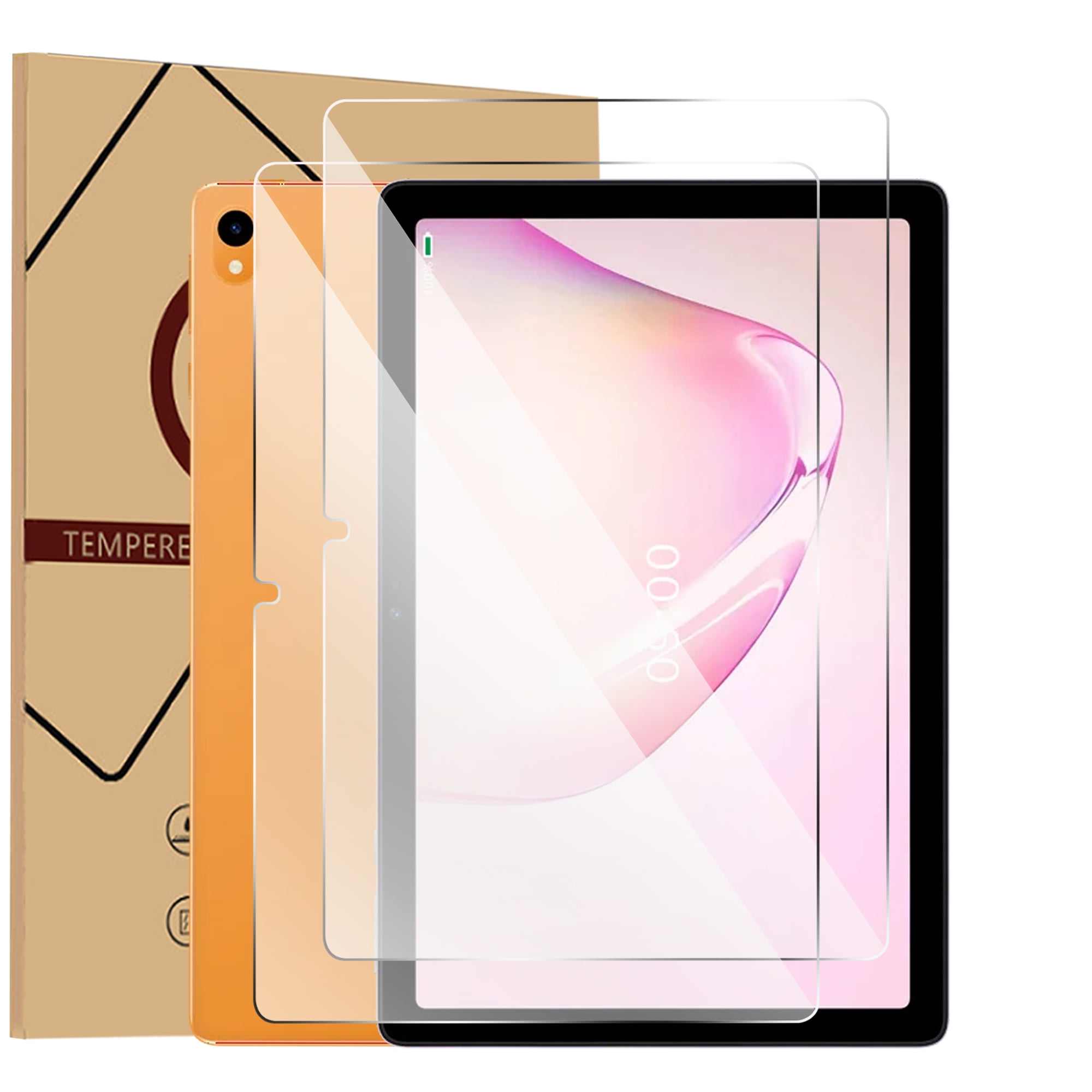 FIEWESEY for Walmart Onn 10.1 Gen 4 2024 Tempered Glass Film Screen Protector High Definition ...