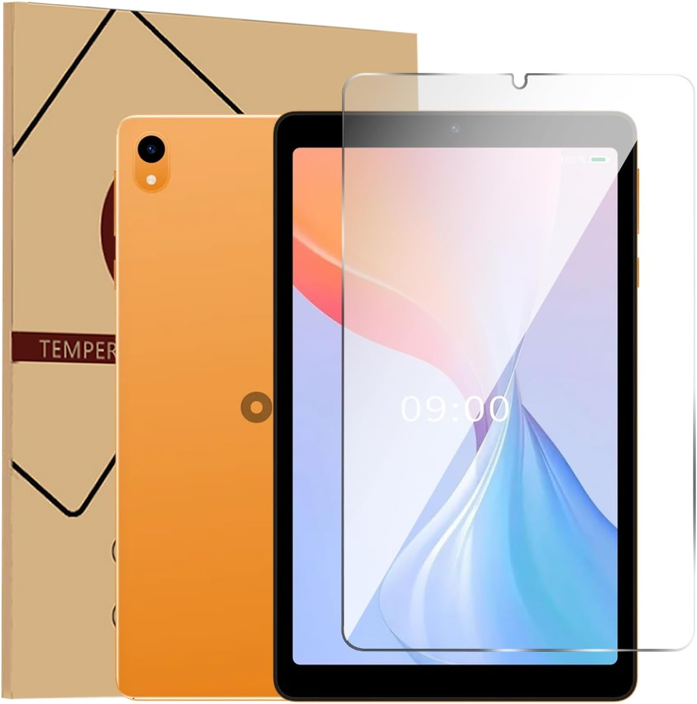 FIEWESEY for Walmart Onn 8 8" 2024Tempered Glass Film Screen Protector ...