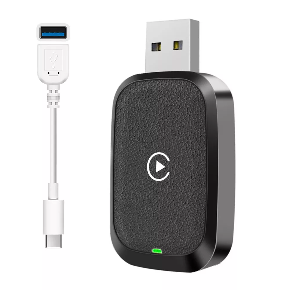 FIEWESEY Wireless Carplay Adapter 2024, Converts Wired to Wireless ...