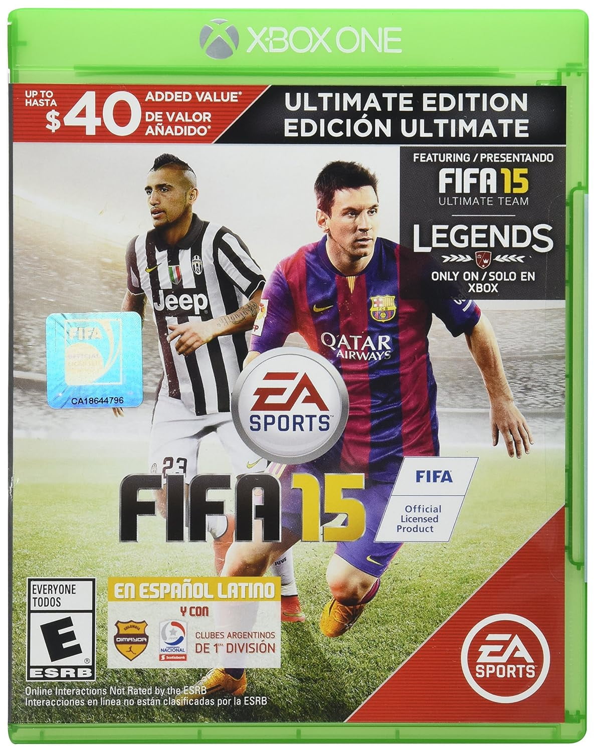 FIFA 15 (Ultimate Edition) Best for the Soccer Gaming Experience Xbox ...