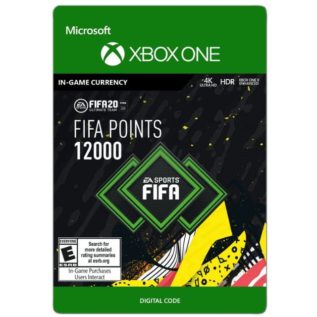 FIFA 20 Ultimate Team™ 12000 FIFA Points - Xbox One [Digital] - Walmart.com