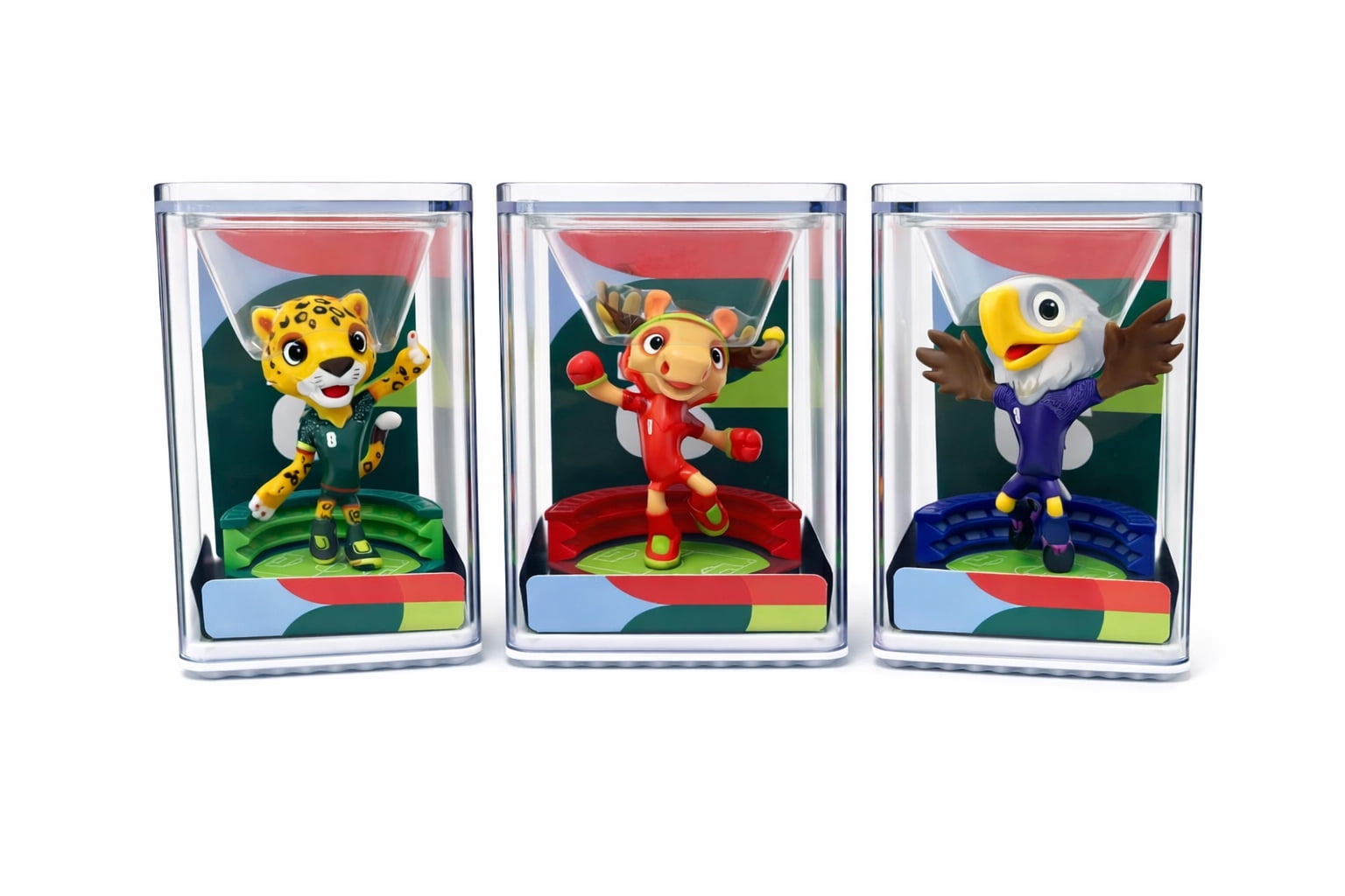 FIFA 2026 World Cup Official Licensed Mascot Figurines Set of 3 (Maple ...