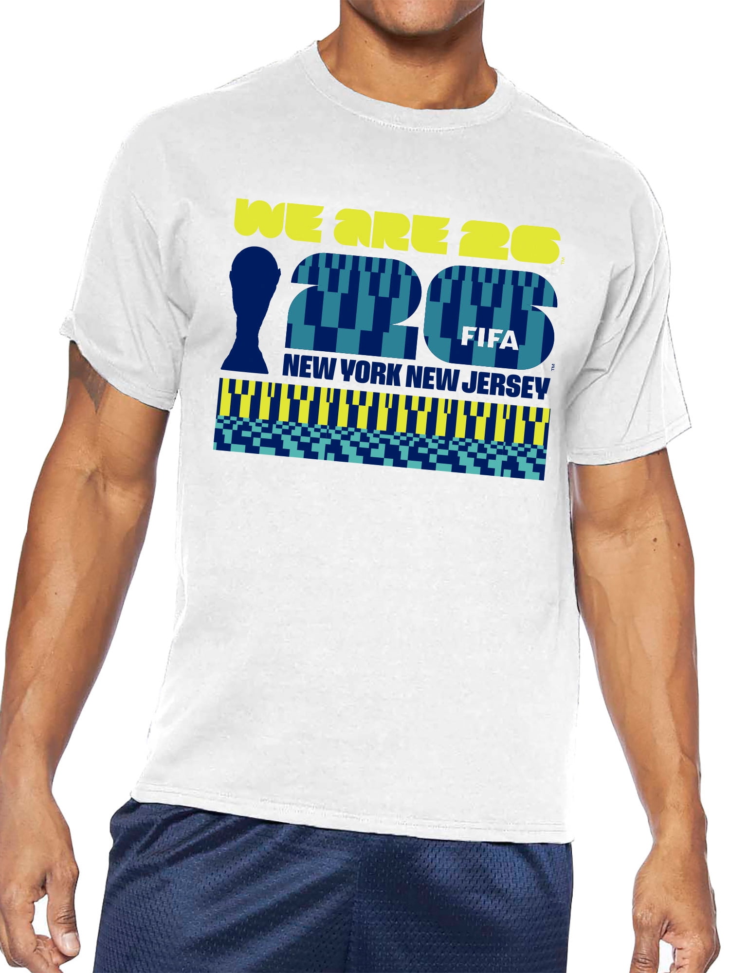FIFA Men's Big and Tall World Cup City Tee ,Big size up to 6XL and Tall ...
