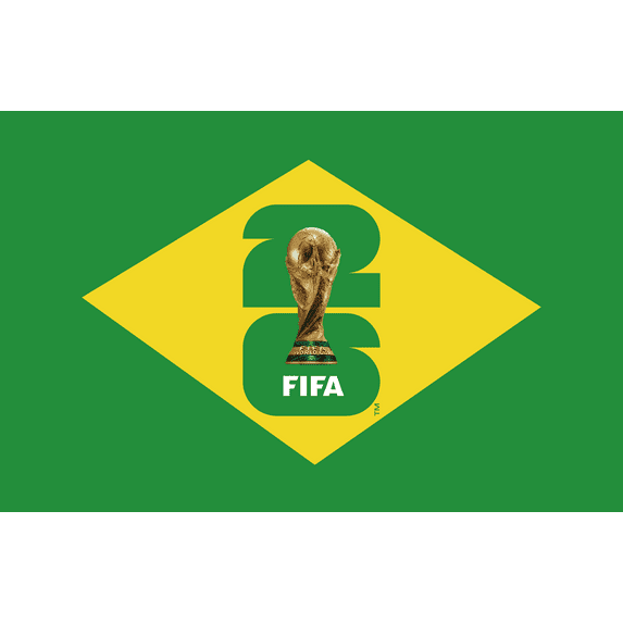 FIFA - STICKER BRAZIL 2026 FIFA WC - Walmart.com
