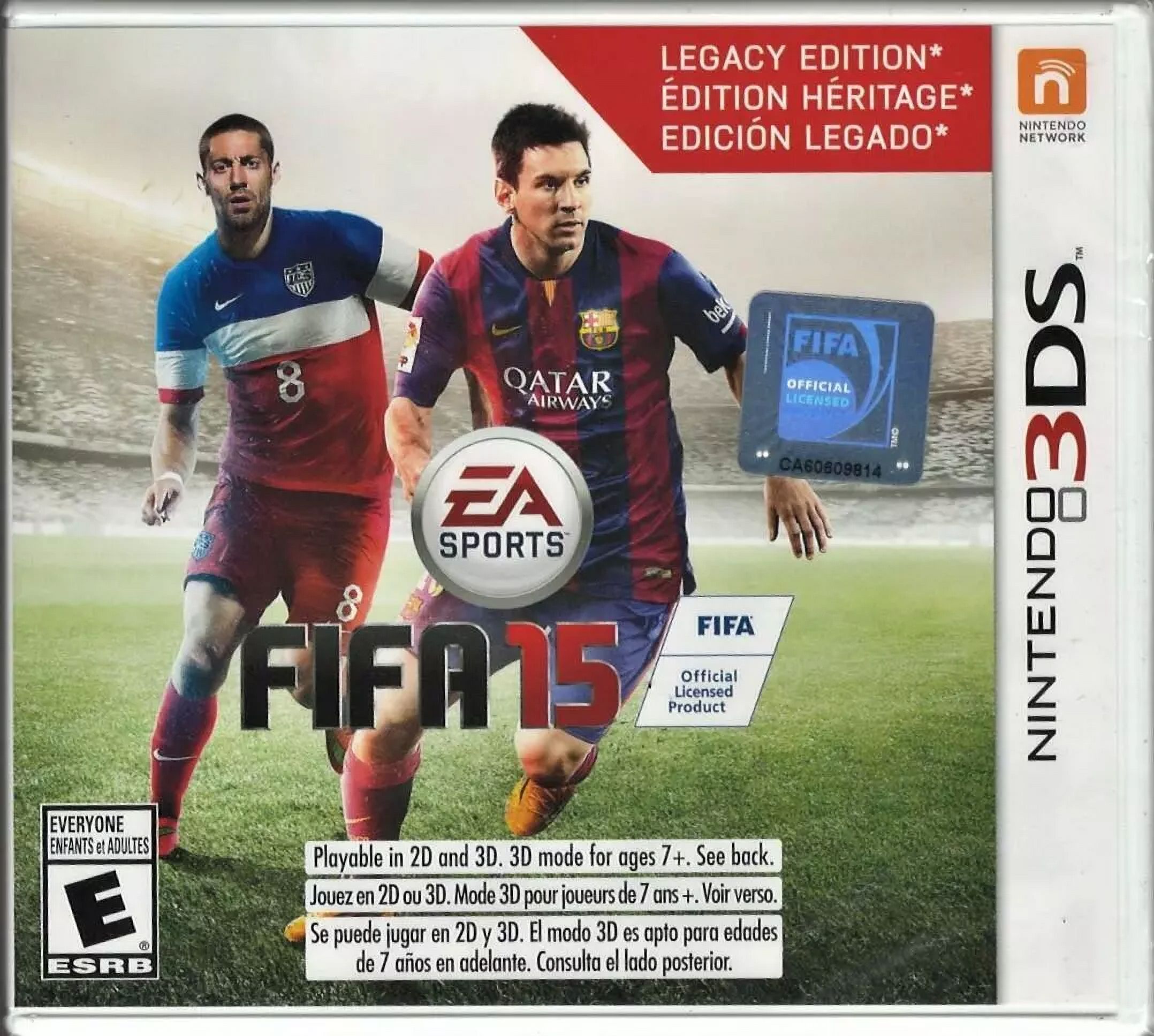 FIFA Soccer 15 3DS (Brand New Factory Sealed US Version) Nintendo 3DS - Walmart.com
