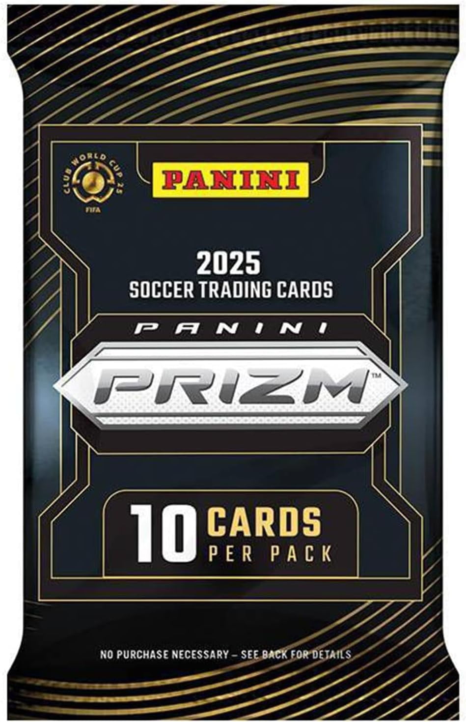 FIFA World Cup Panini 2025 Prizm Soccer Trading Card MEGA Pack [10 ...