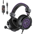 FIFINE PC Gaming Headset with Microphone for Xbox PS5, Wired Open-back ...
