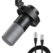 BEACN Dynamic USB C Gaming and Podcast Microphone with RGB Lighting and ...