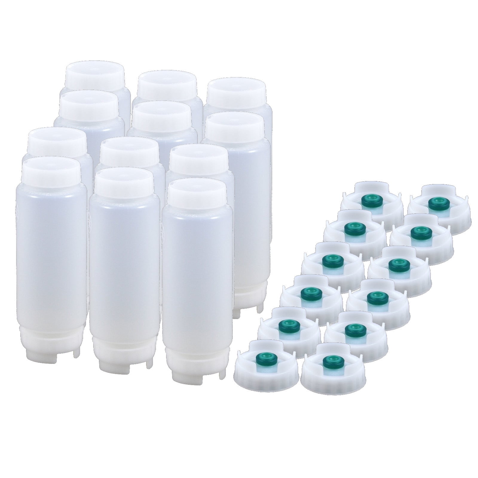 FIFO - CB12-130-12 - 12 Oz Thin Tip Squeeze Bottles - Walmart.com
