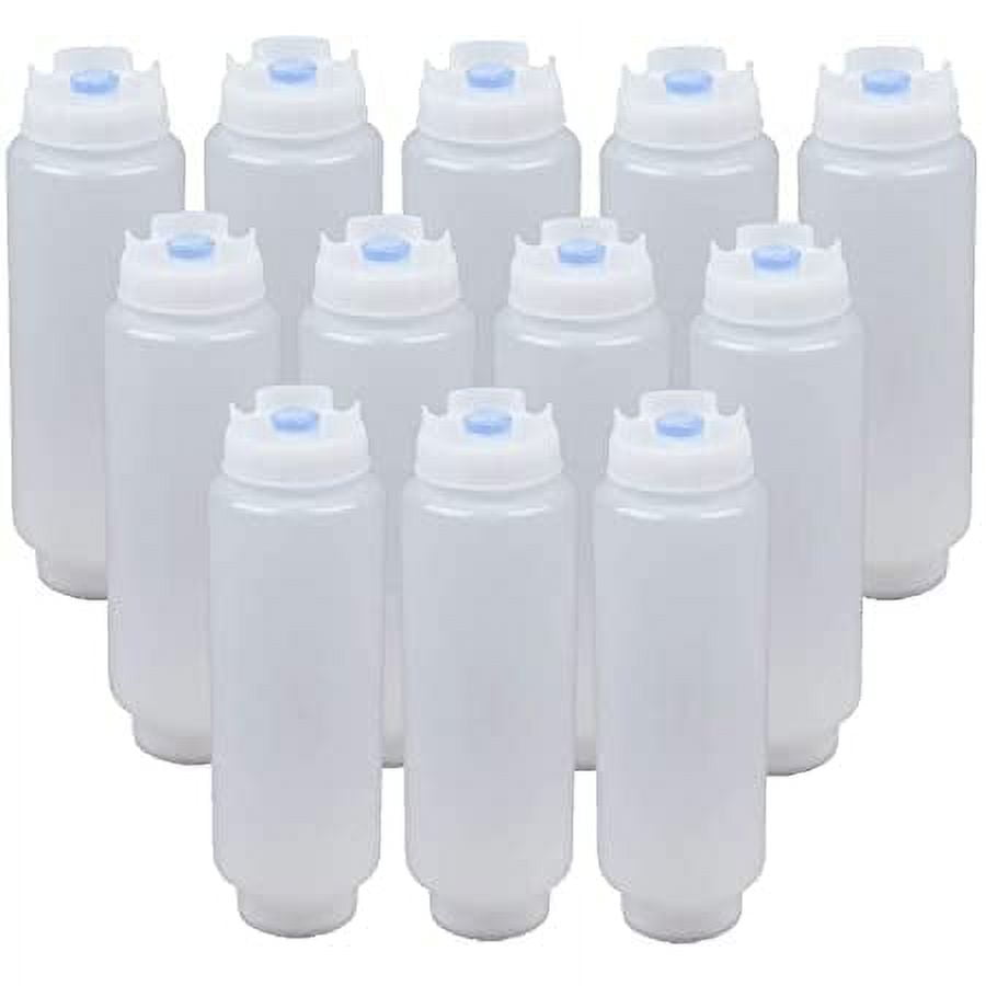 FIFO Squeeze Bottle Refillable 16 oz Tip (12 Pack) - Walmart.com