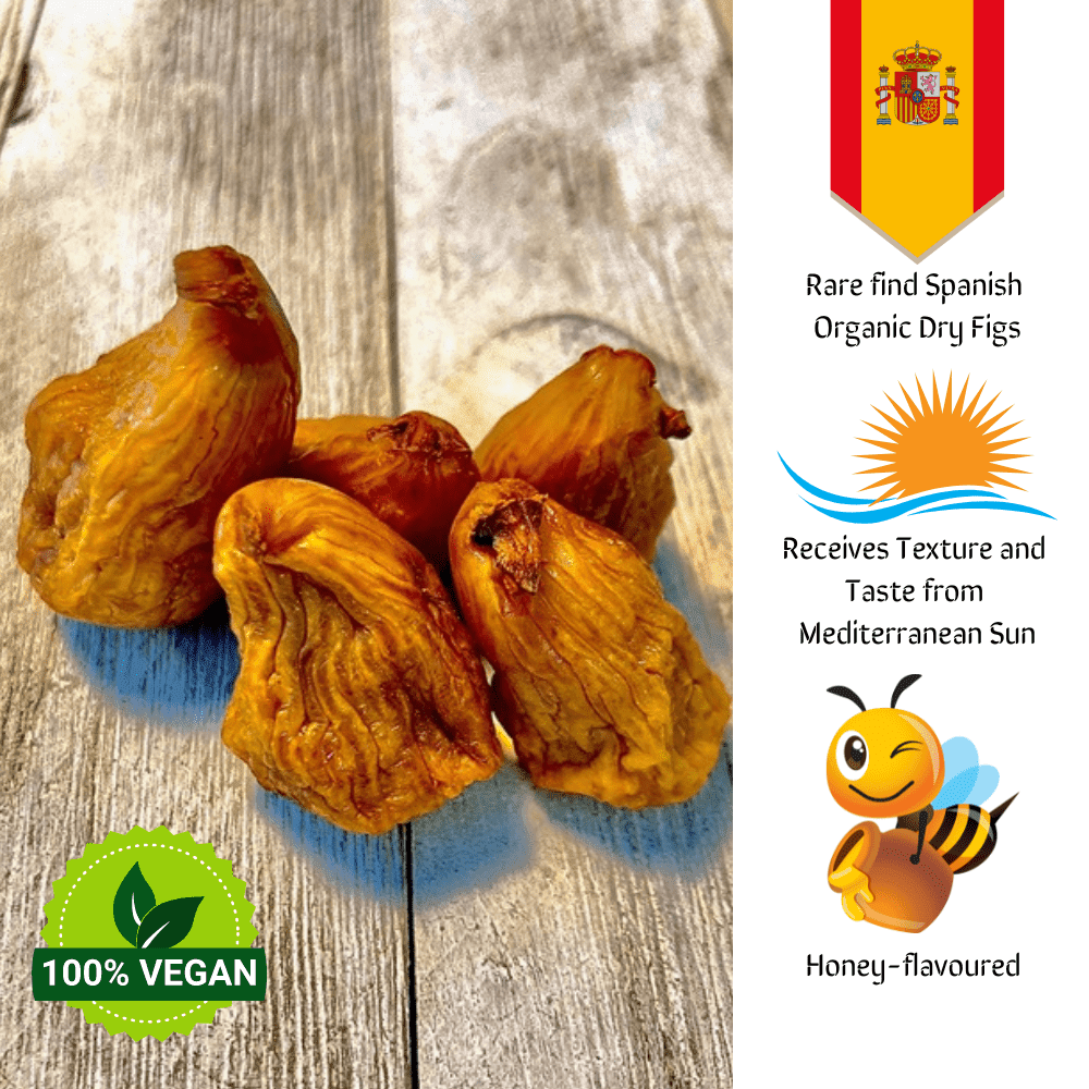 FIGARVE CALABACITA ORGANIC SPANISH DRY FIGS - Sweet Honey Flavor from ...
