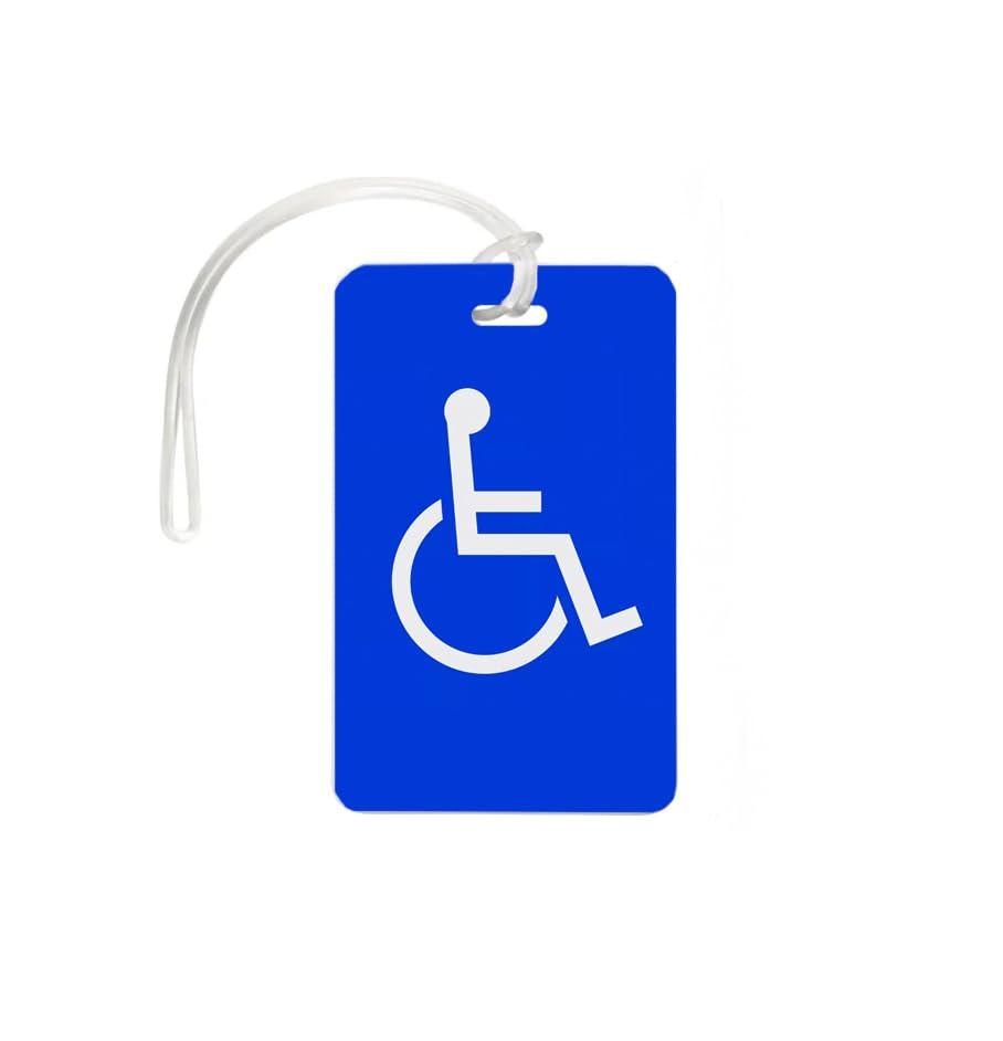 FIGHERO Handicap Tag Plastic ID Badge PVC - Walmart.com