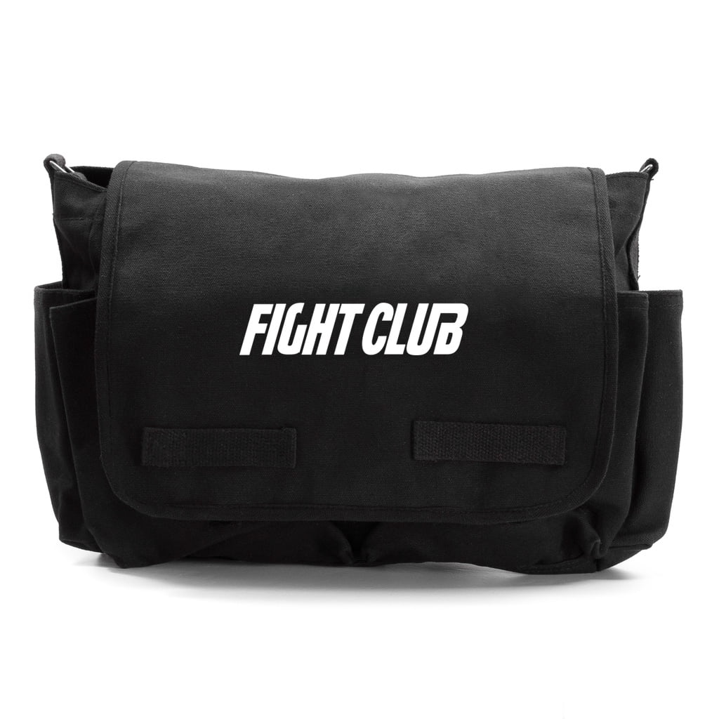 FIGHT CLUB Fighting Boxing Heavyweight Canvas Messenger Shoulder Bag in ...