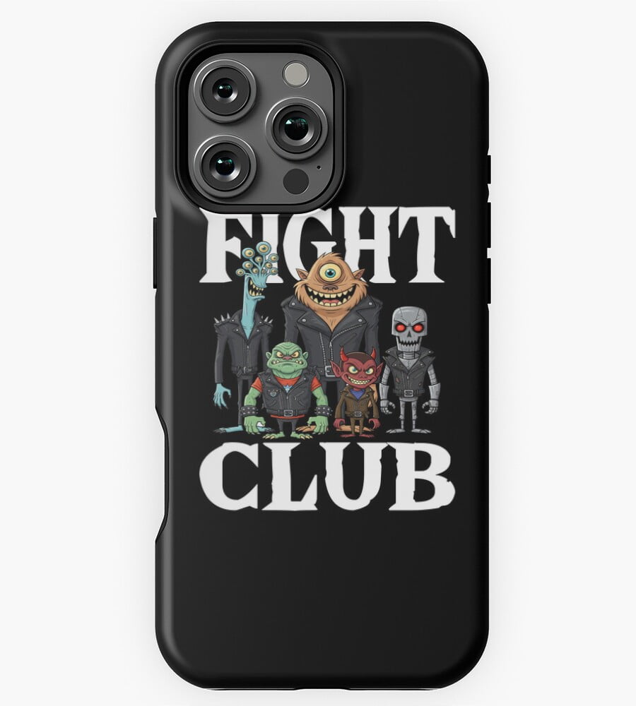 FIGHT CLUB MONSTER HALLOWEEN GA8492 Phone Case for iPhone 11 to 17 Pro ...