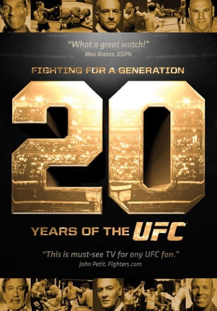 FIGHTING FOR A GENERATION: 20 YEARS OF THE UFC DVD - Walmart.com