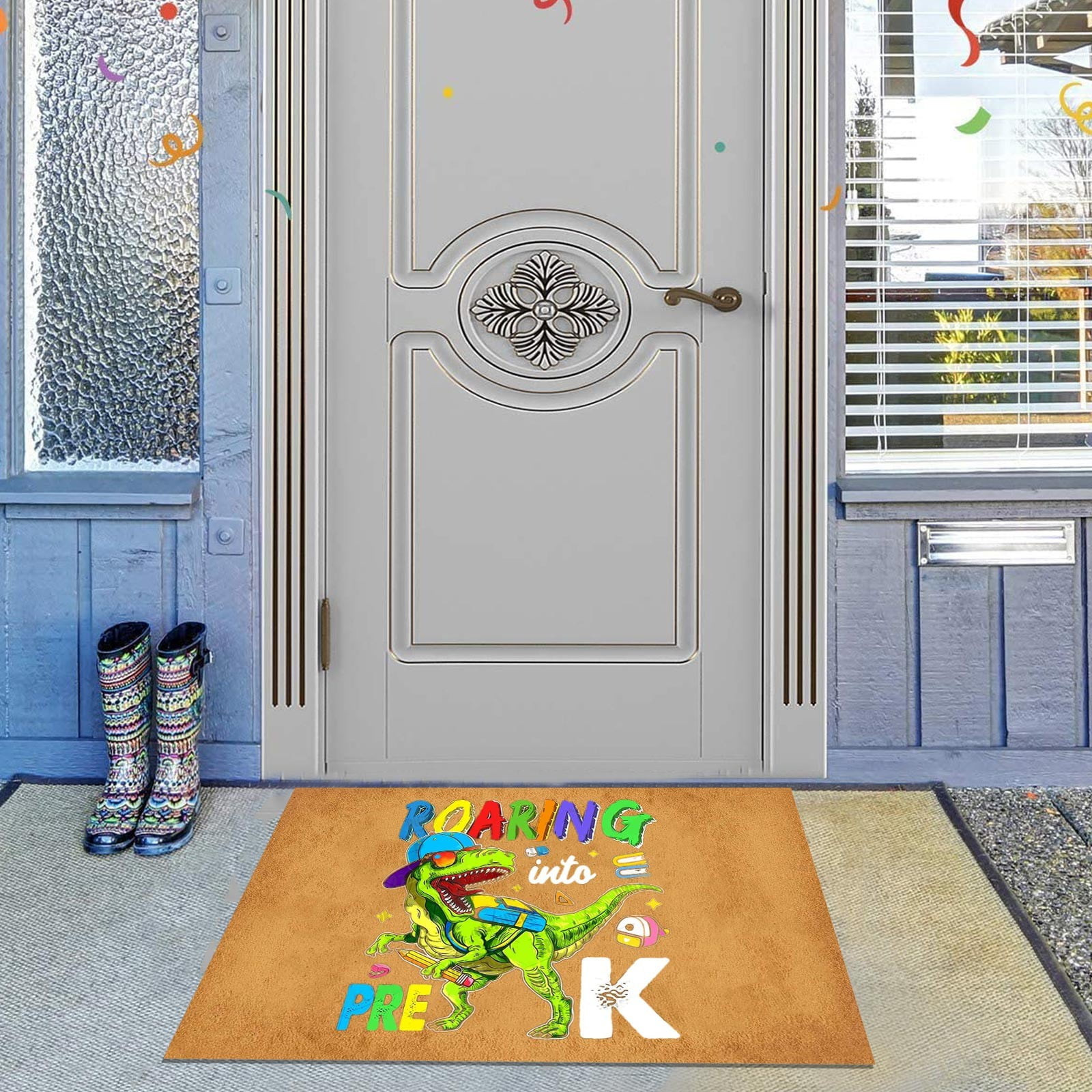 FIGHTY Back To School Home Decor Door Mat Bathroom Welcome Floor Door ...
