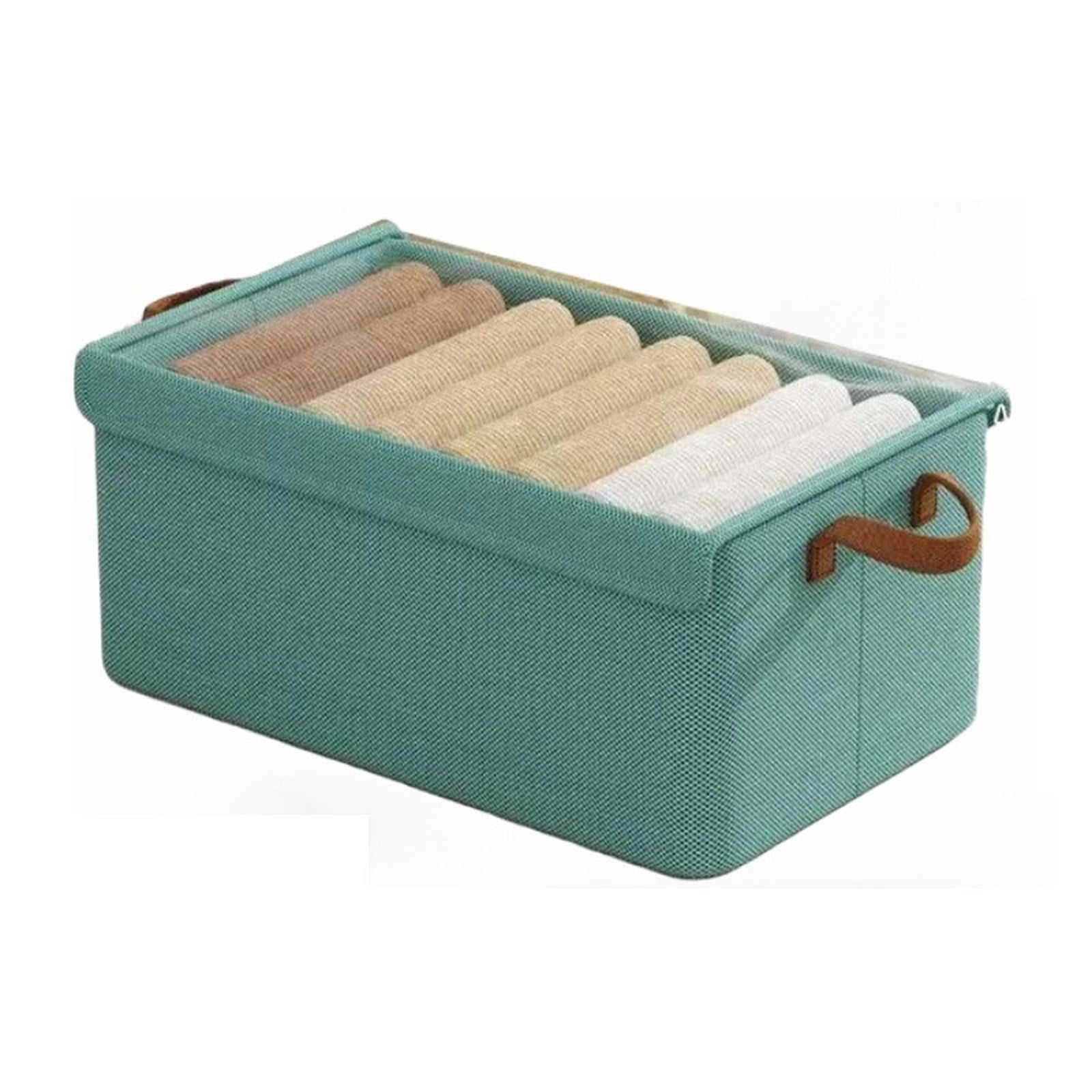 FIGHTY Fabric Storage Box Foldable Clothing Storage Box Household Frame ...