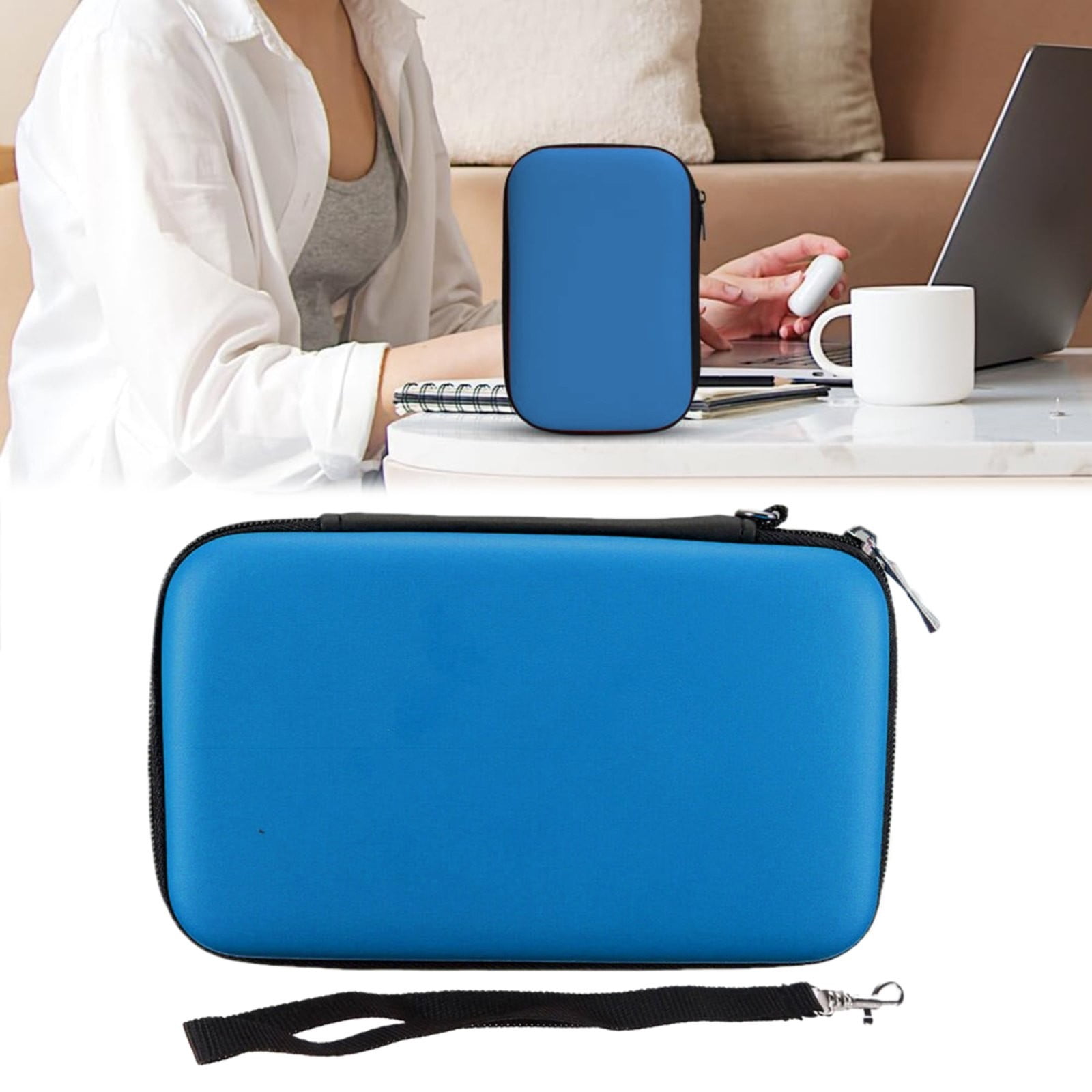 Hard Drive Carrying Case Storage Organizer Bag Multi Purpose Carry ...
