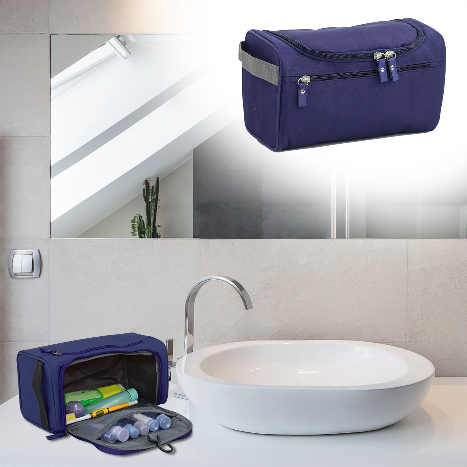 FIGHTY—Men'S Travel Bag Wet And Dry Travel Toiletry Bag Large Capacity ...