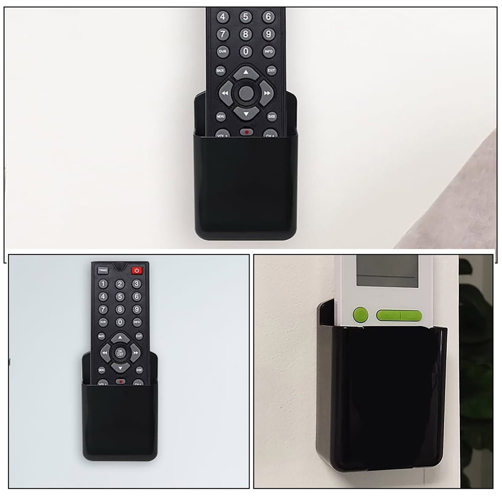 FIGHTY Wall Organizer Remote Controller Wall Holder Wall Mount Remote ...
