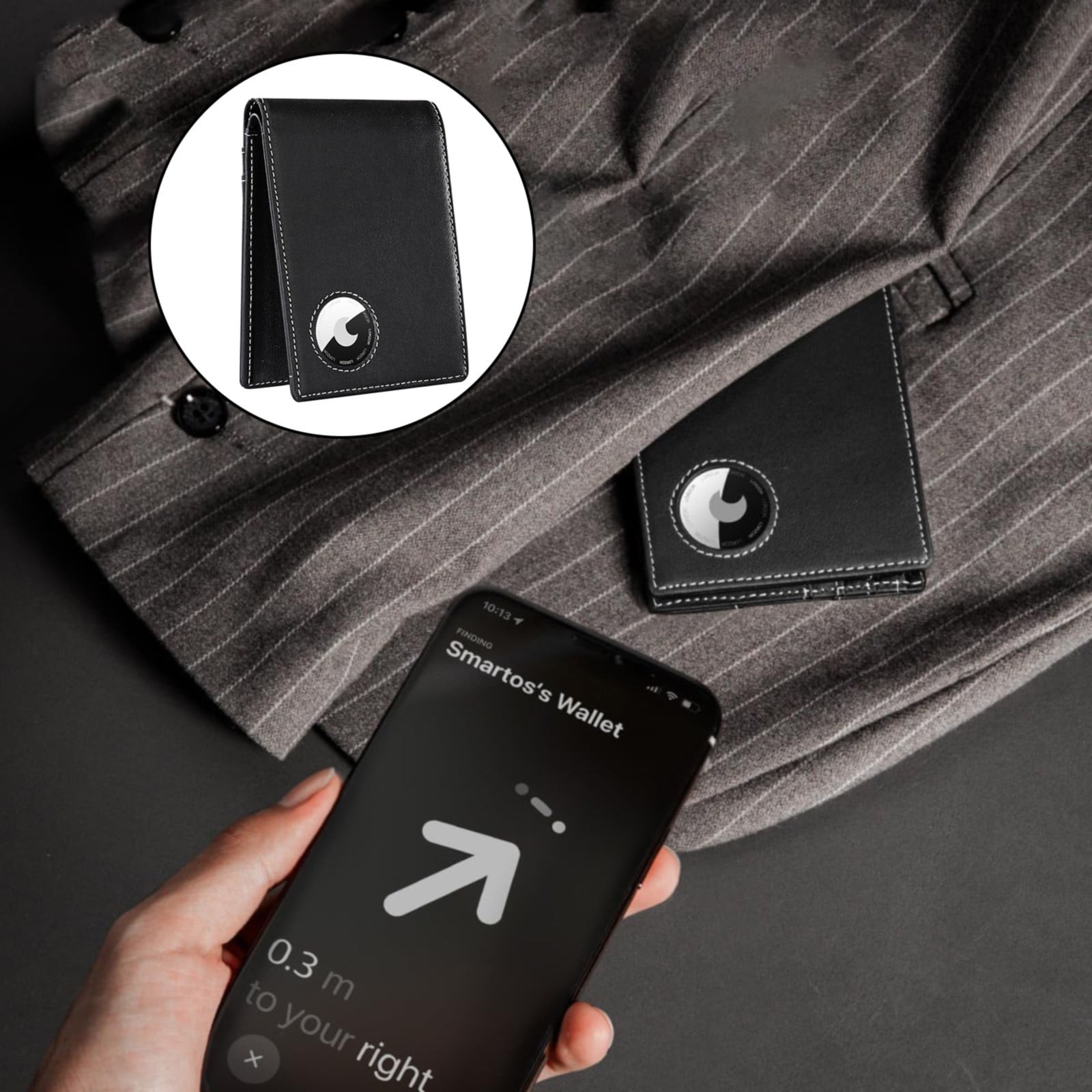 FIGHTY Wallet For Men Bifold Full Grain Leather Wallet With RFID ...