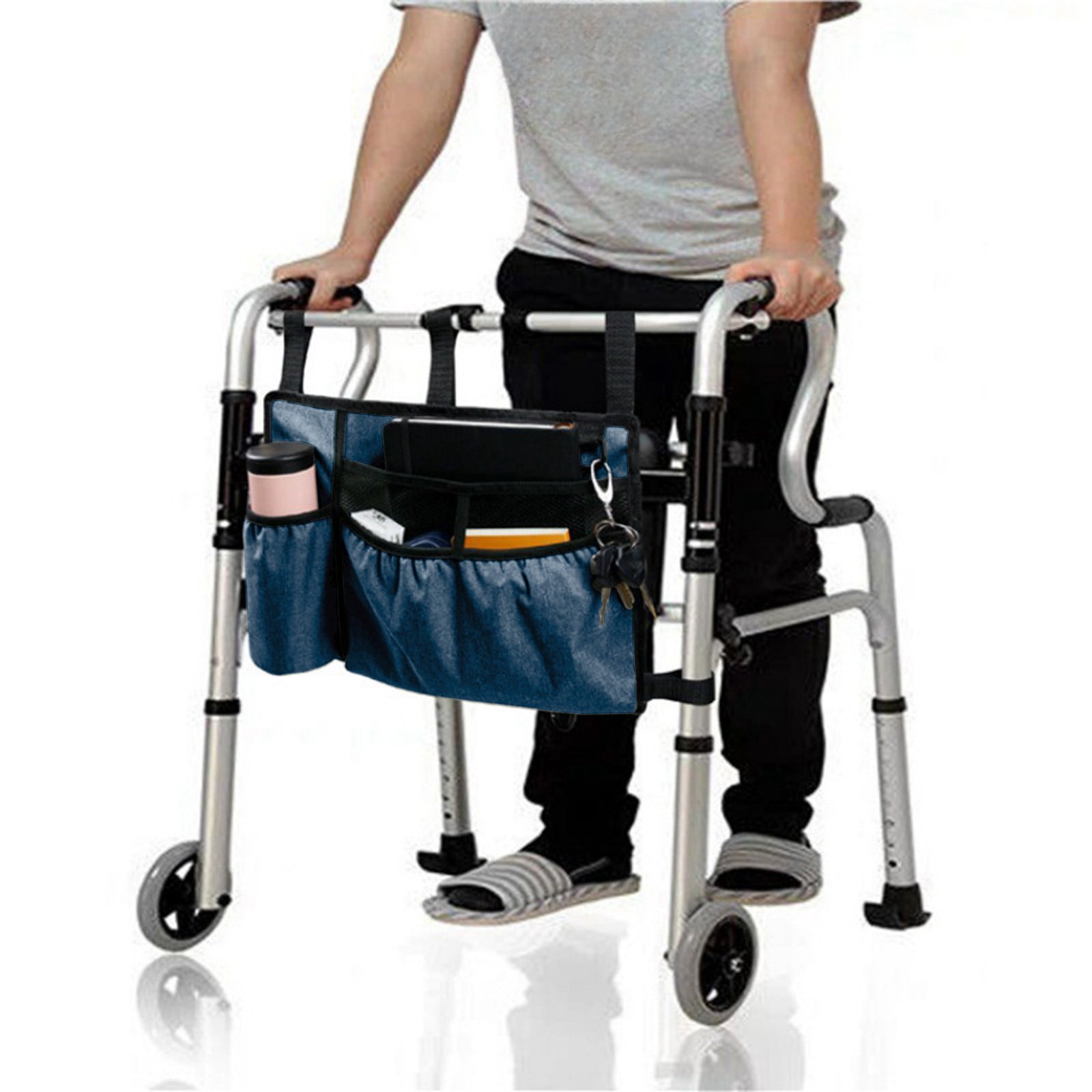 FIGHTY Wheelchair Side Pocket Multi Pocket Bag Stable Wheelchair ...