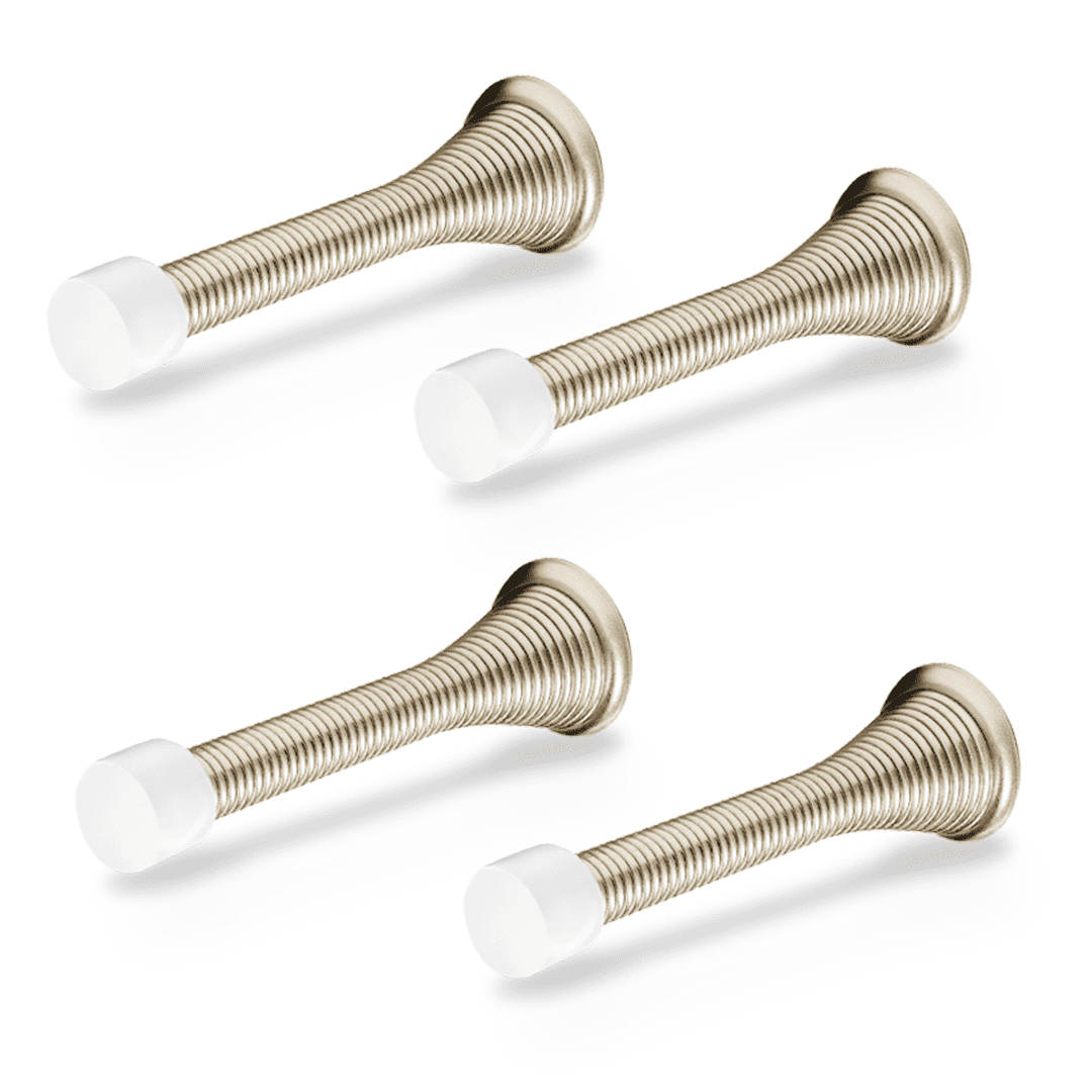 Figo Home Door Stoppers for Wall, Spring Door Stopper, Door Stop, Pack ...