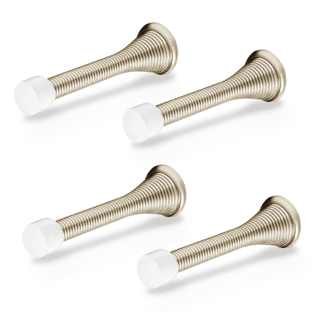 FIGO HOME Spring Door Stopper 4 Pack - Door Stopper - Door Stop ...