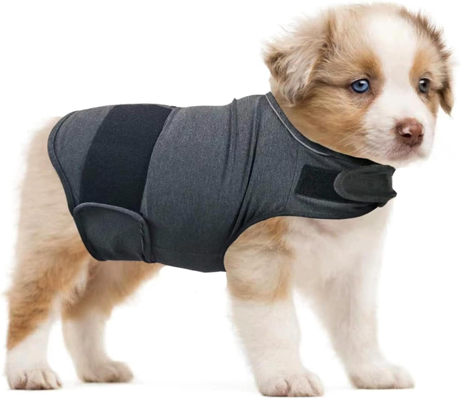 FIGT-Dog Anxiety Jacket, Skin-Friendly Dog Calming Shirt, Dog Coat for ...