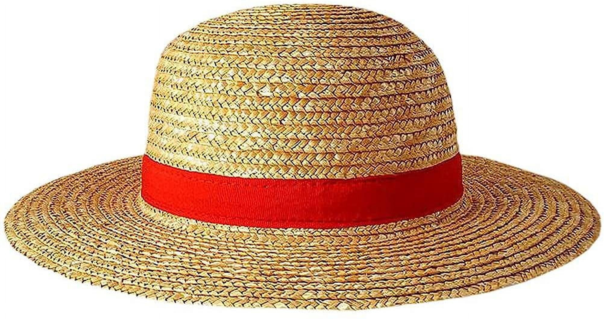FIGT-Luffy Straw Hat Multifunctional Anime Cartoon Character Sunscreen ...