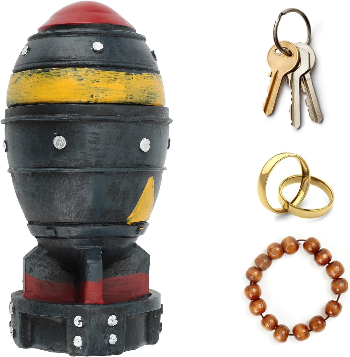 FIGT-Mini Nuke Bomb Storage Box,Key Storage Decor Small Box, Creative ...