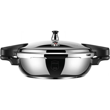 Universal 4.2 Quart / 4 Liter Stainless Steel Easy Use Pressure Cooker ...