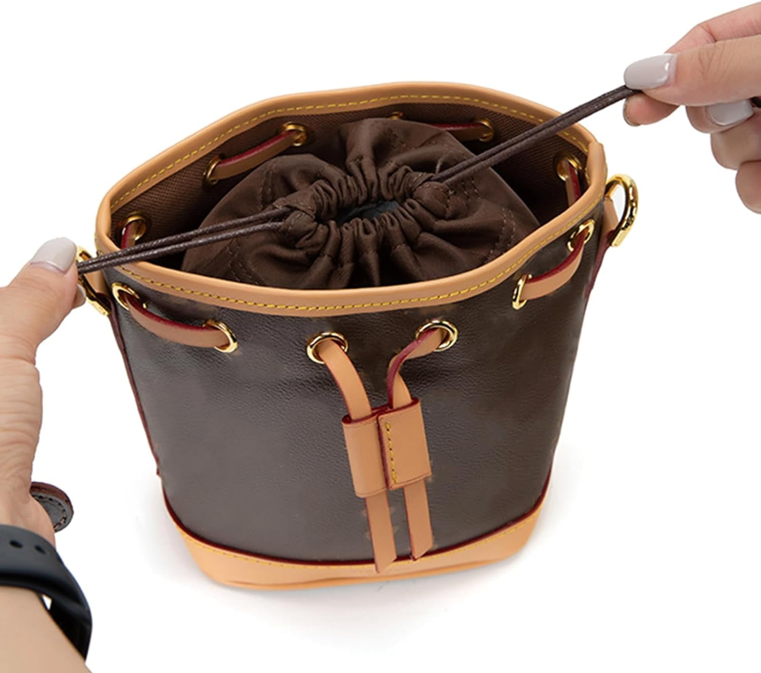 FIGT-Purse Organizer Insert for Bucket Bag Shoulder Bag Crossbody Bag ...