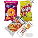 FIJI Snacks Favorites Variety Pack (Pack Of 4) Cheese Bongo, Cheese ...