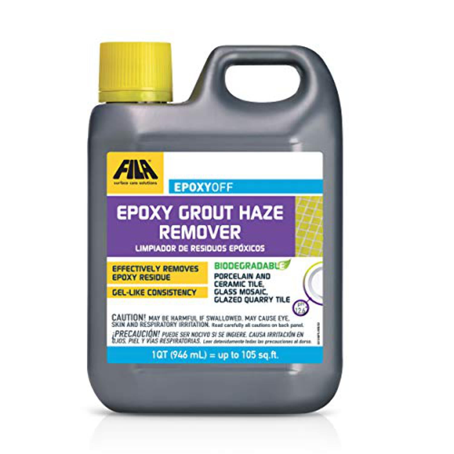 FILA EPOXYOFF Qt. - Epoxy Grout Haze Remover - Walmart.com