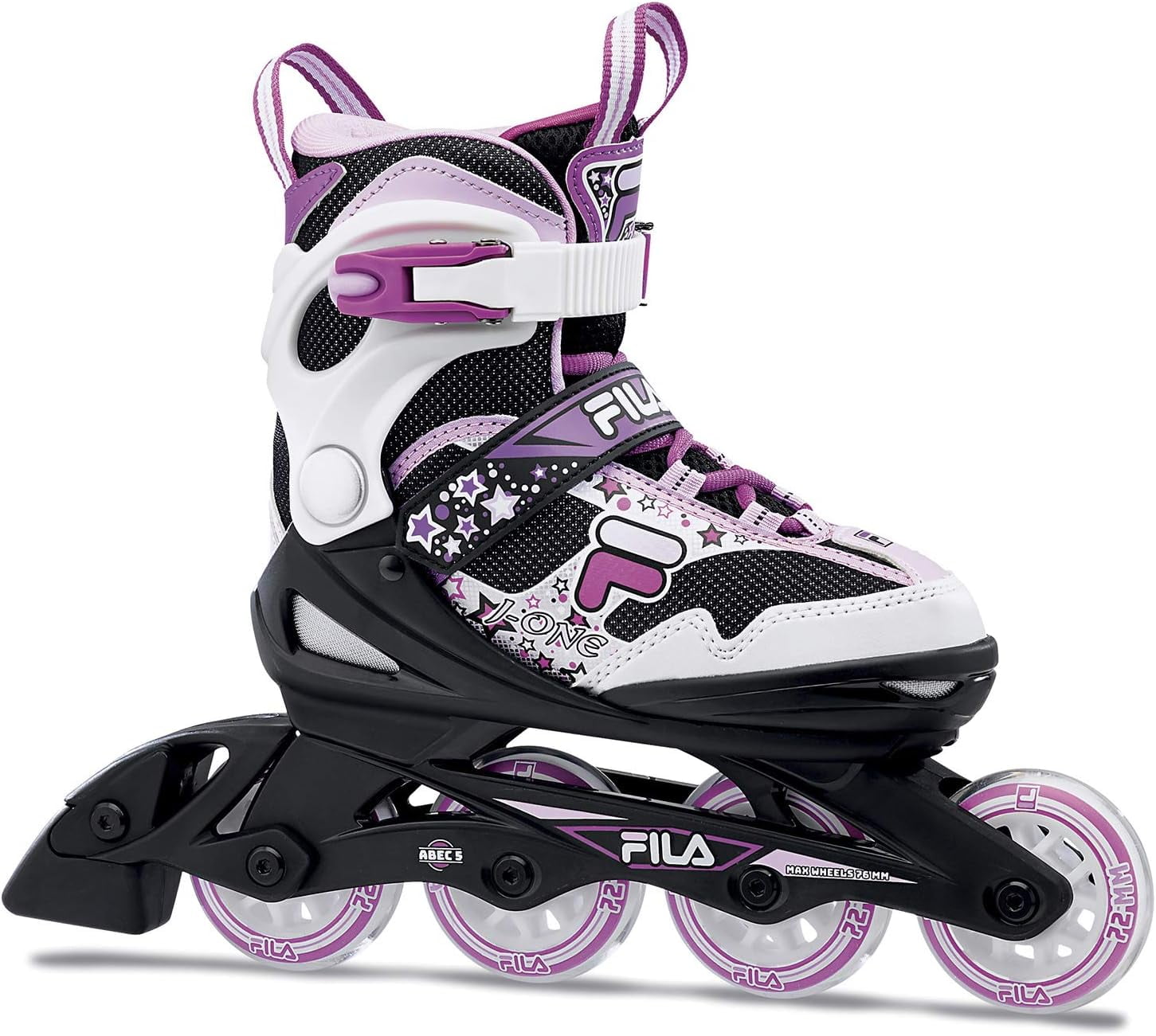 FILA Skates, J-One Adjustable Inline Skates for Boys and Girls ...