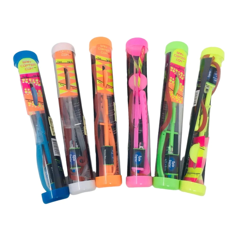 LED Slingshot Helicopter Spin Copter (One Random Color) - Walmart.com