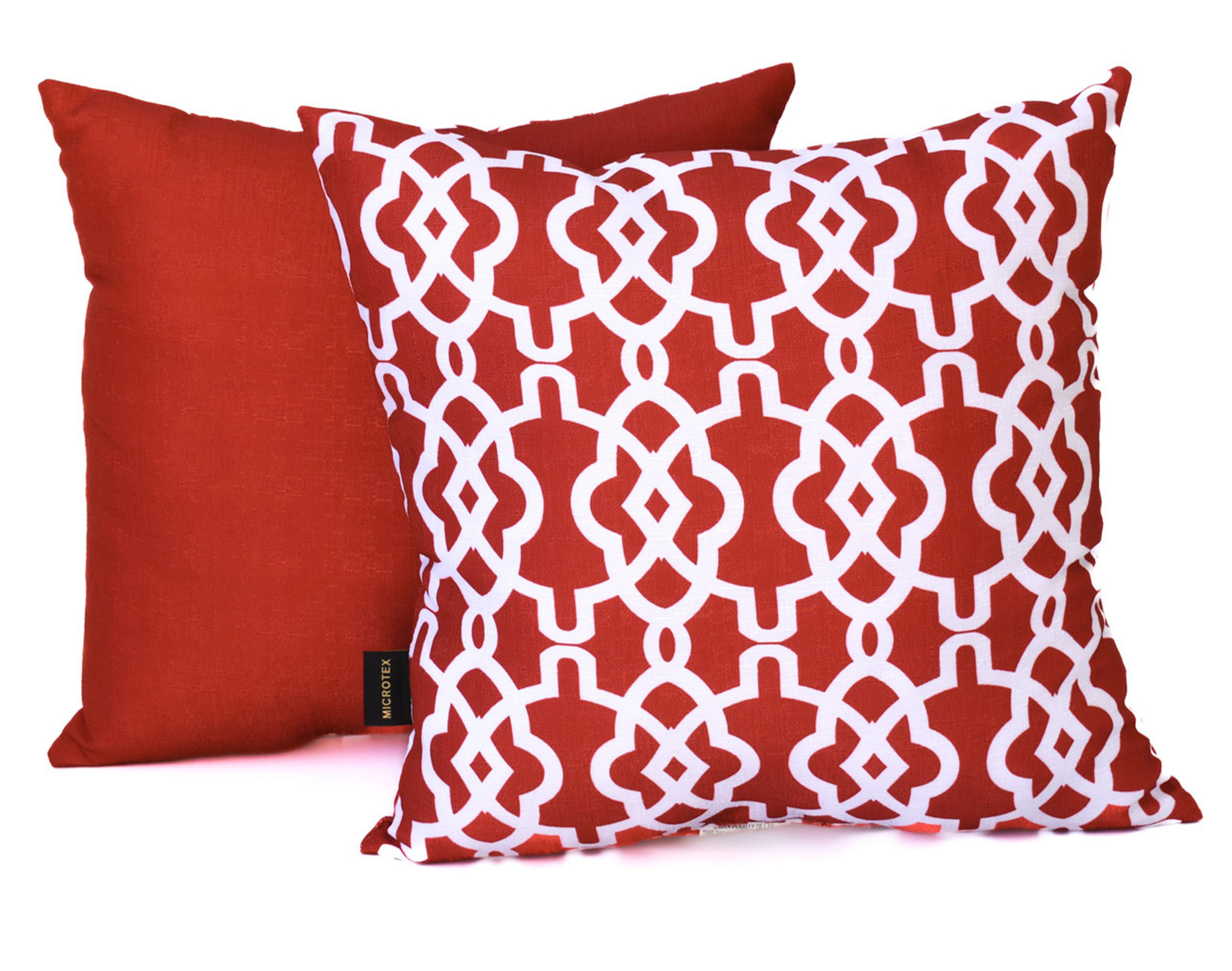 FILLED in Outdoor Pillows 17X17, Patio Set of 2 Decorative Cushion ...
