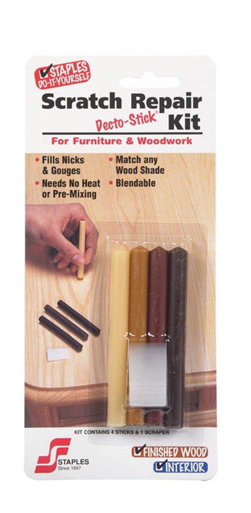 Staples 801 Decto-Stick Scratch Repair Kit, Multi-Color - Walmart.com