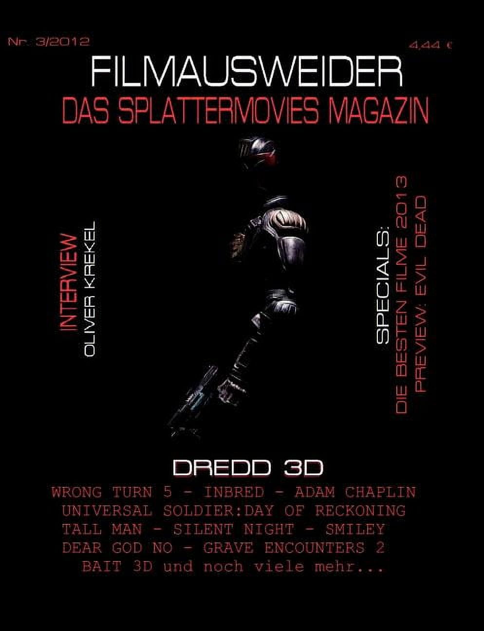 FILMAUSWEIDER - Das Splattermovies Magazin - Ausgabe 3 - Dredd 3D ...