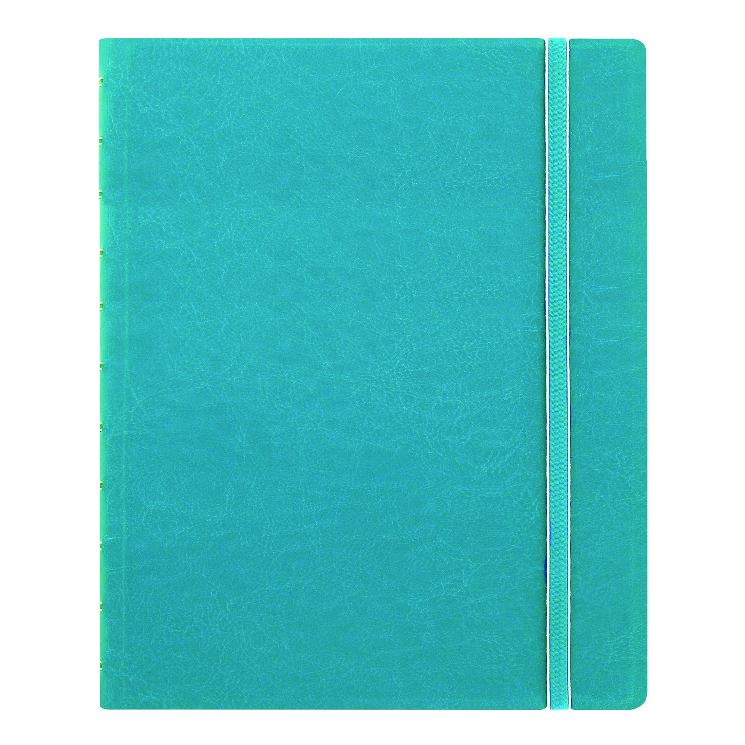 FILOFAX REFILLABLE NOTEBOOK CLASSIC, 10.8" x 8.5" Aqua - Elegant ...