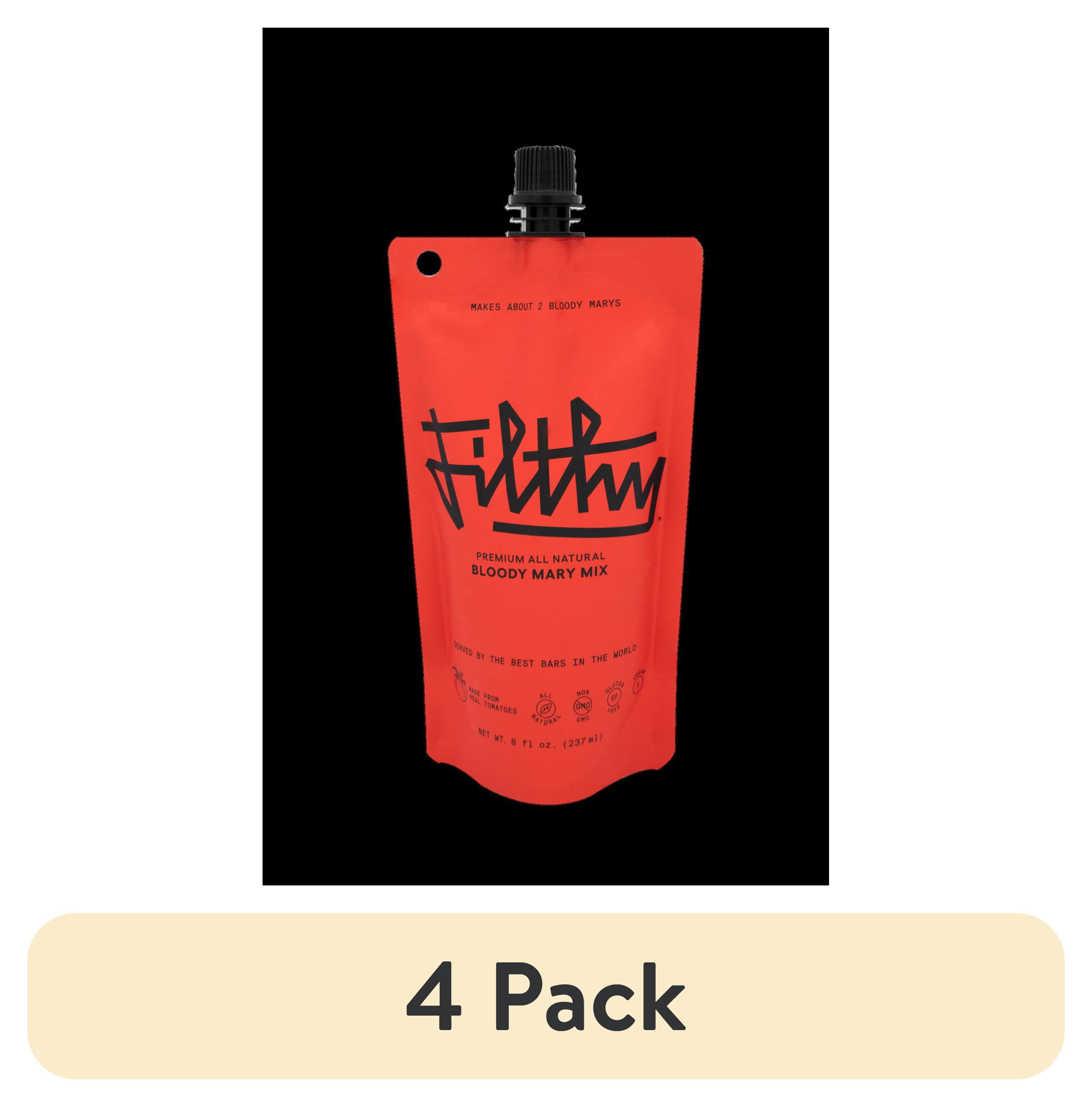 (4 pack) Filthy® Bloody Mary Mix, All natural, non-alcoholic cocktail ...