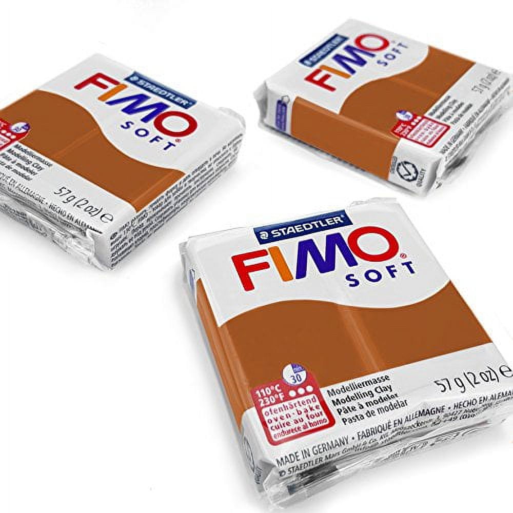 FIMO Soft Polymer Oven Modelling Clay - Most Popular Colours - 57g ...