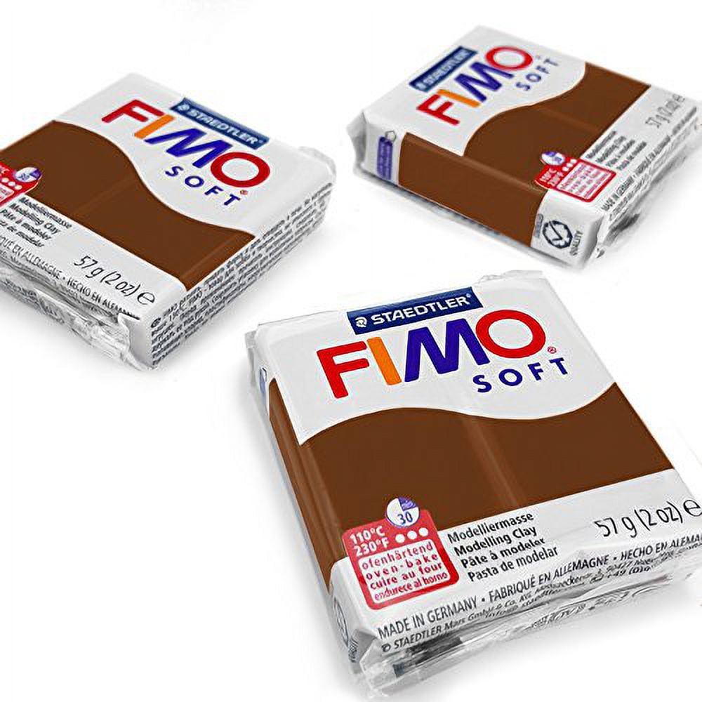 FIMO Soft Polymer Oven Modelling Clay - Most Popular Colours - 57g ...
