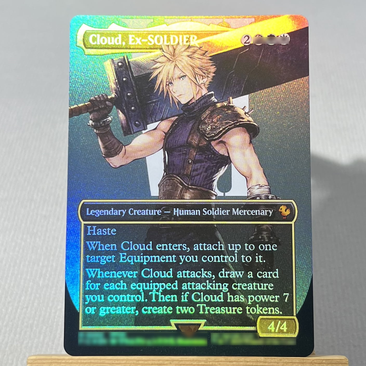 FIN FIC FOIL4-001 Tcg proxy magical cards Cloud, Midgar Mercenary ...