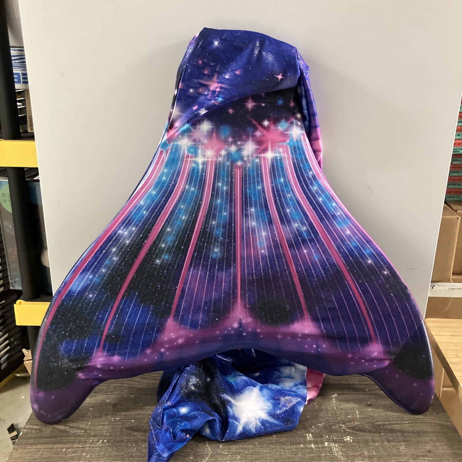 FIN FUN STARTER KIDS MERMAID TAIL & MONOFIN FOR SWIMMING Size Adult ...