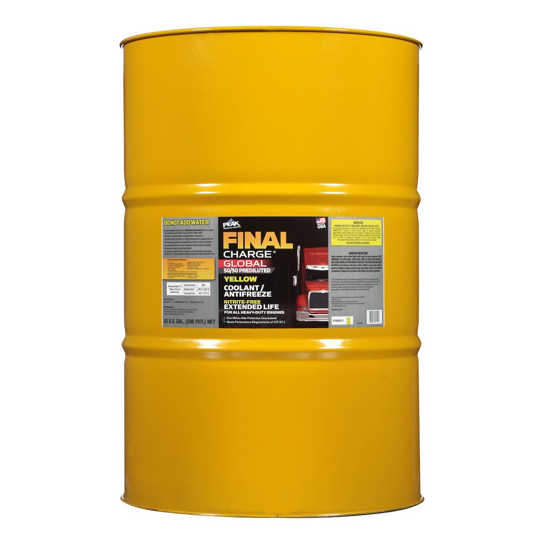 FINAL CHARGE FXAB51 Global Extended Life 50/50 Prediluted Coolant ...