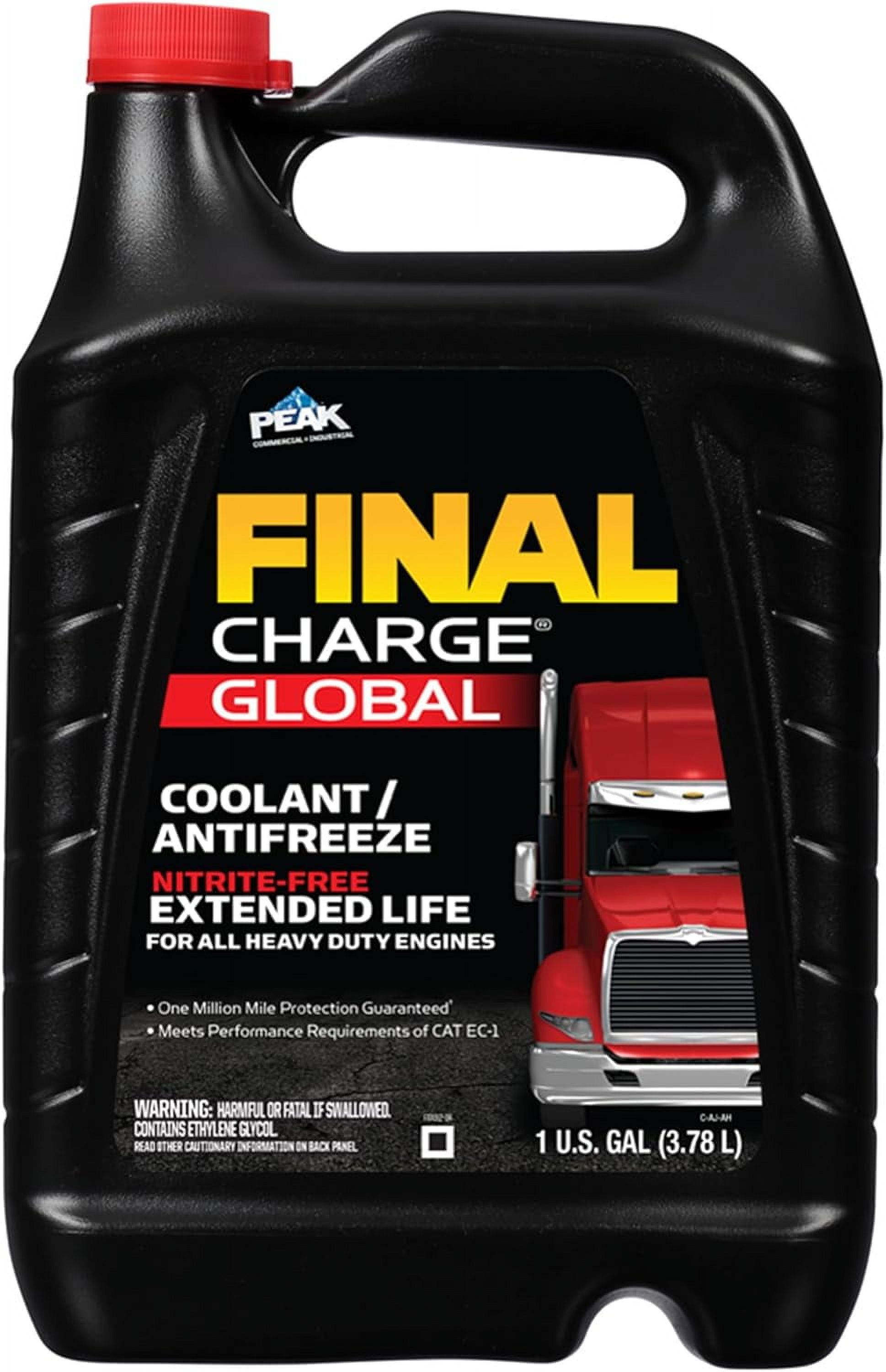 FINAL CHARGE Global Extended Life Concentrate Antifreeze/Coolant for ...