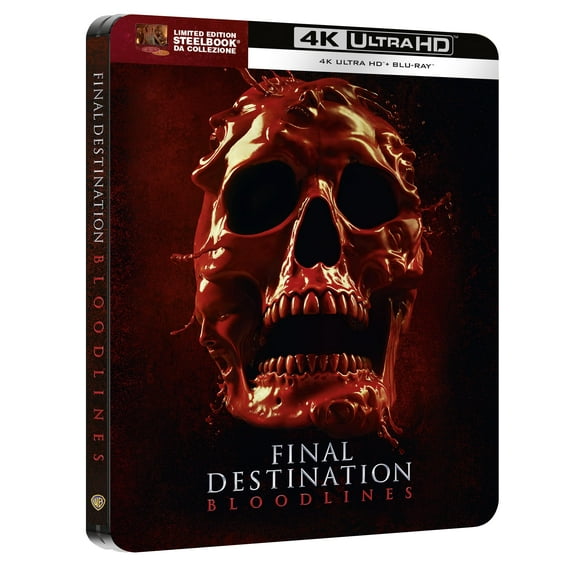 FINAL DESTINATION BLOODLINES Steelbook 3 'Alt Skull' (4K Ultra HD + Blu ...