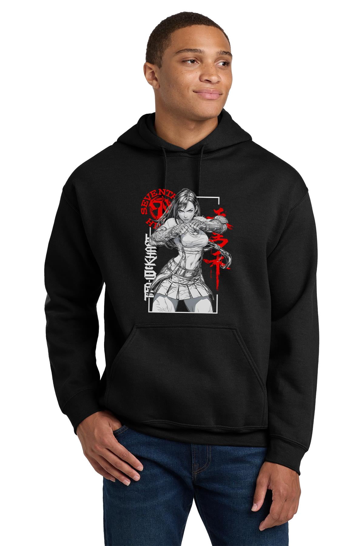 FINAL FANTASY 7 Tifa Lockhart Anime Gaming Hoodie, for men & women, up ...